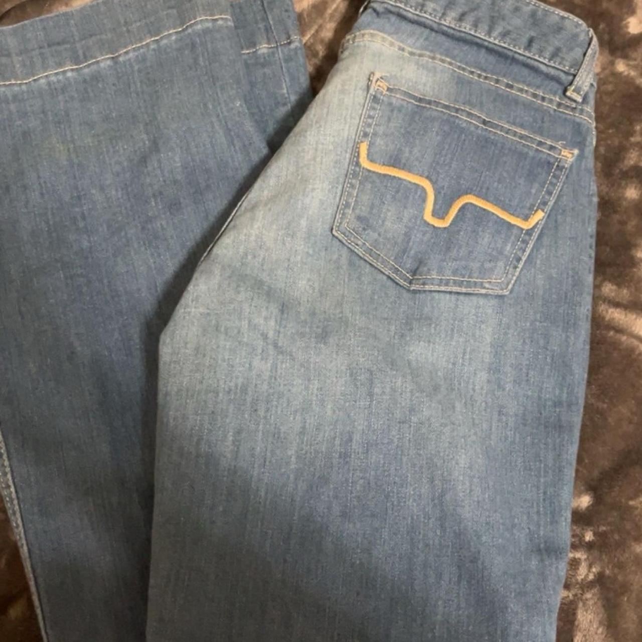 Kimes ranch jeans Lola soho jeans light fade for women - Depop