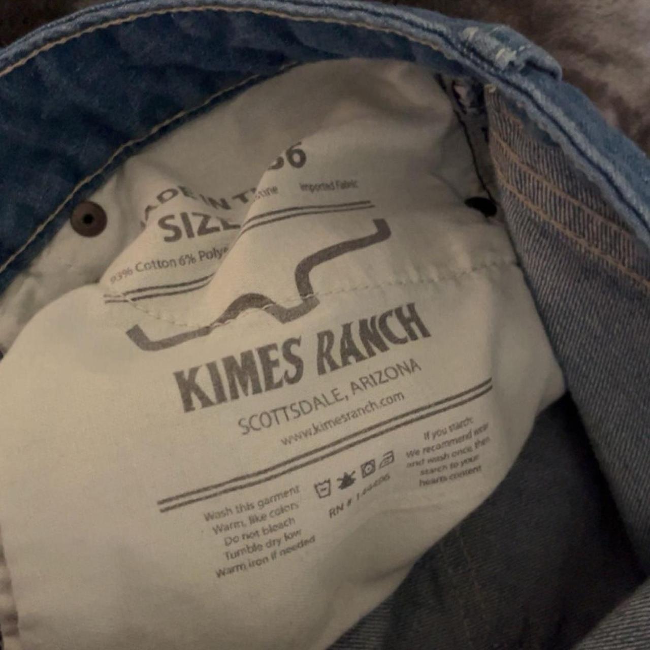 Kimes ranch jeans Lola soho jeans light fade for women - Depop