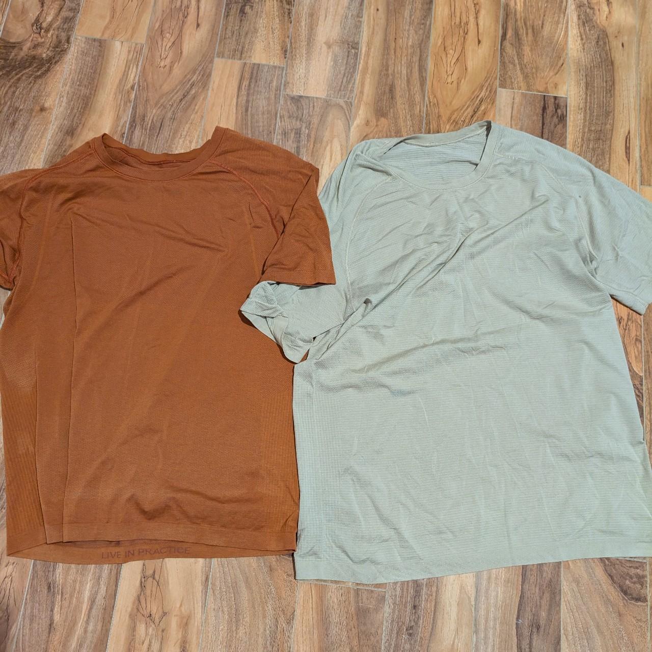 2 X Lululemon Metal Vent Tech Short-Sleeve Shirt,... - Depop