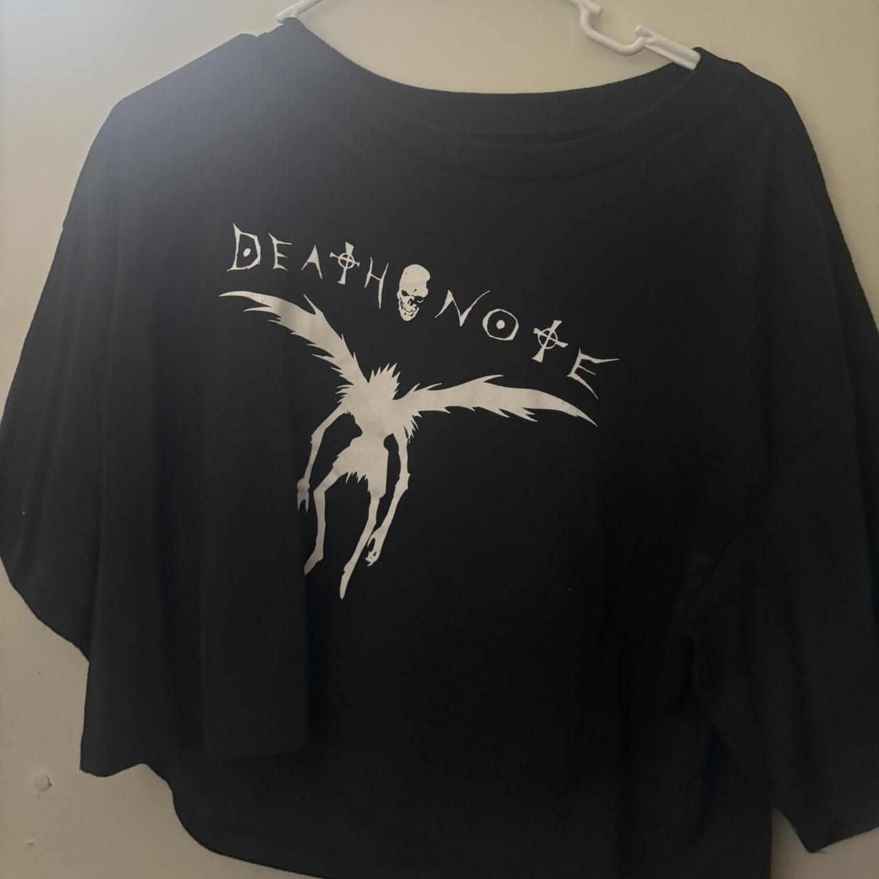 Anime death note shirt Size large - Depop
