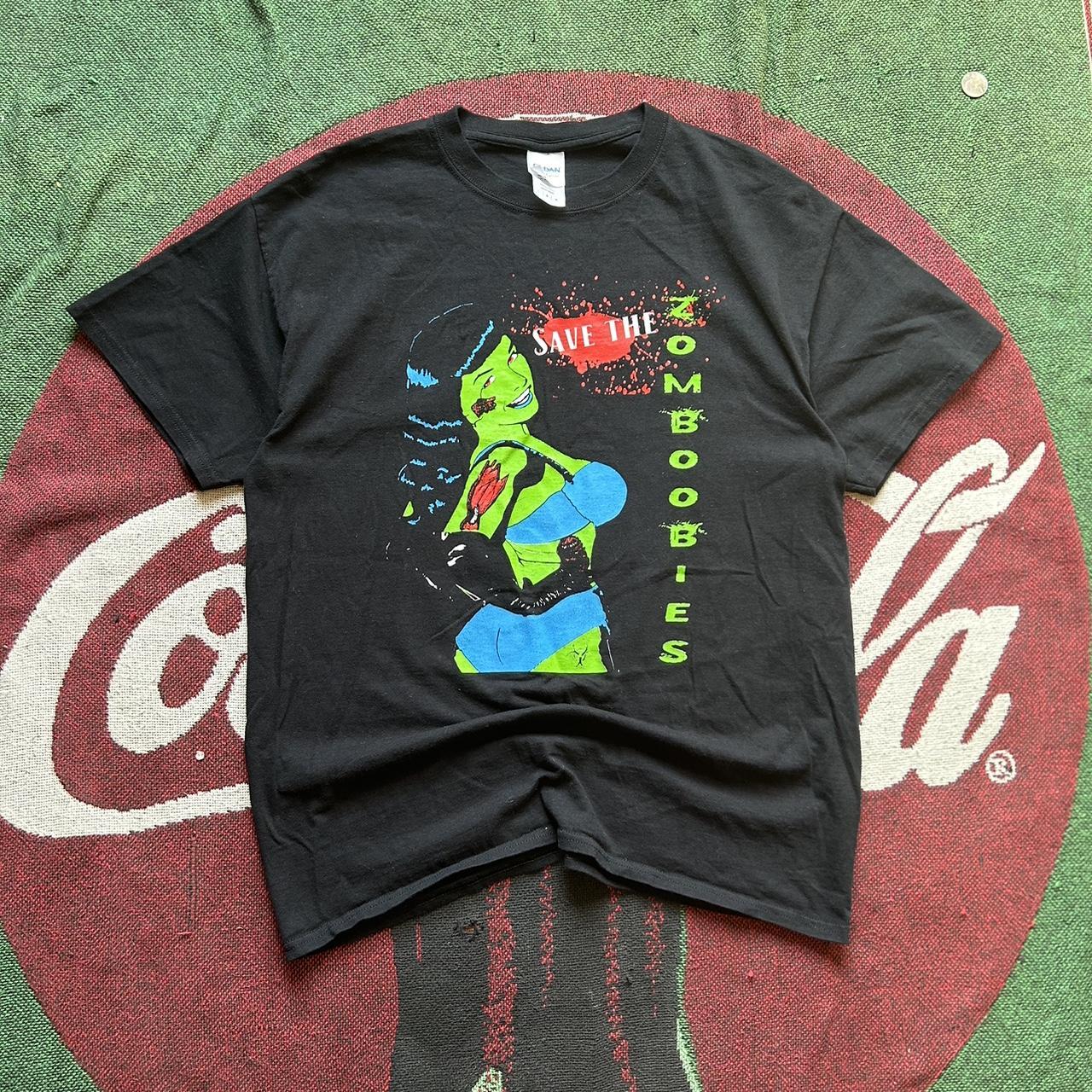 Vintage Y2K Zombie shirt -Flawless -Large #Y2K #gothic - Depop