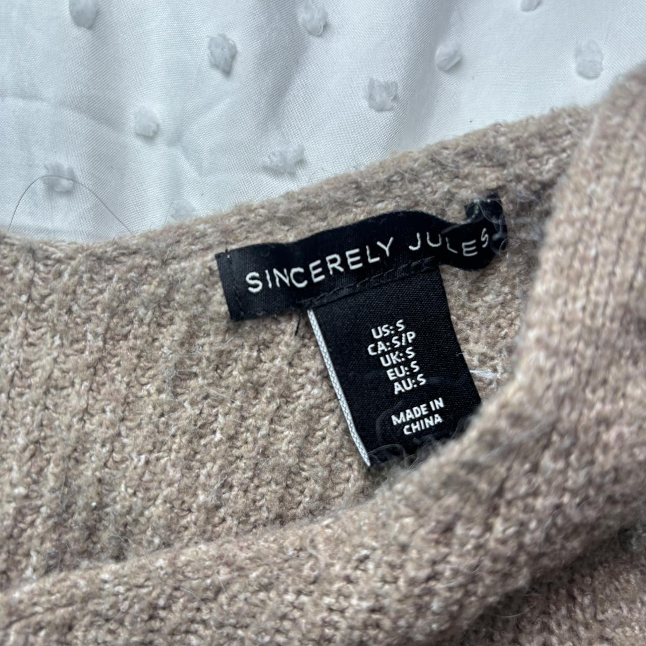 Brown Sincerely Jules knit set size small! ... | Depop