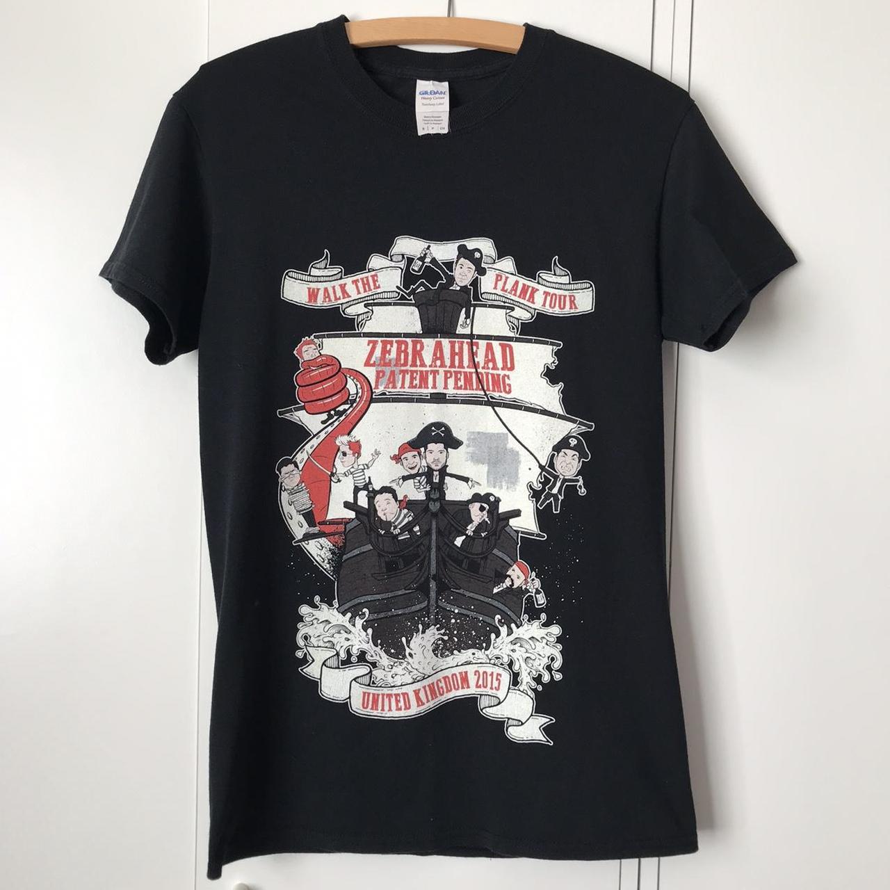 Zebrahead and Patent Pending UK 2015 tour top - size... - Depop