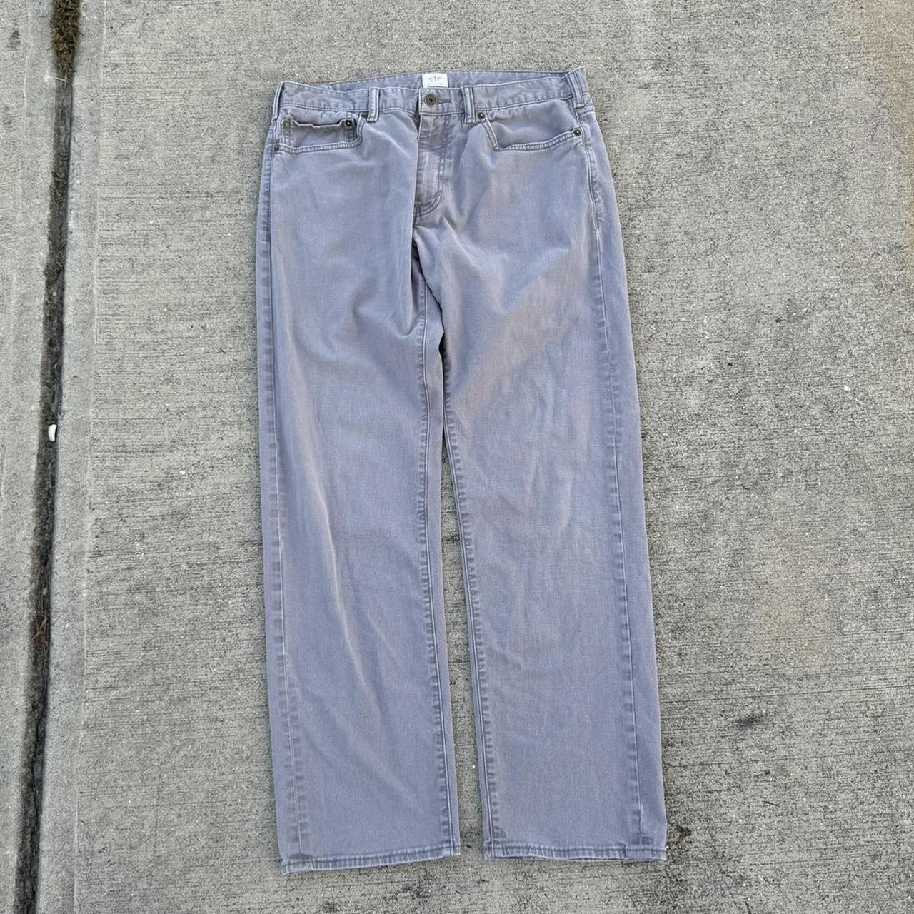 Light grey washed Dockers! GREAT CONDITION! SIZE 34... - Depop