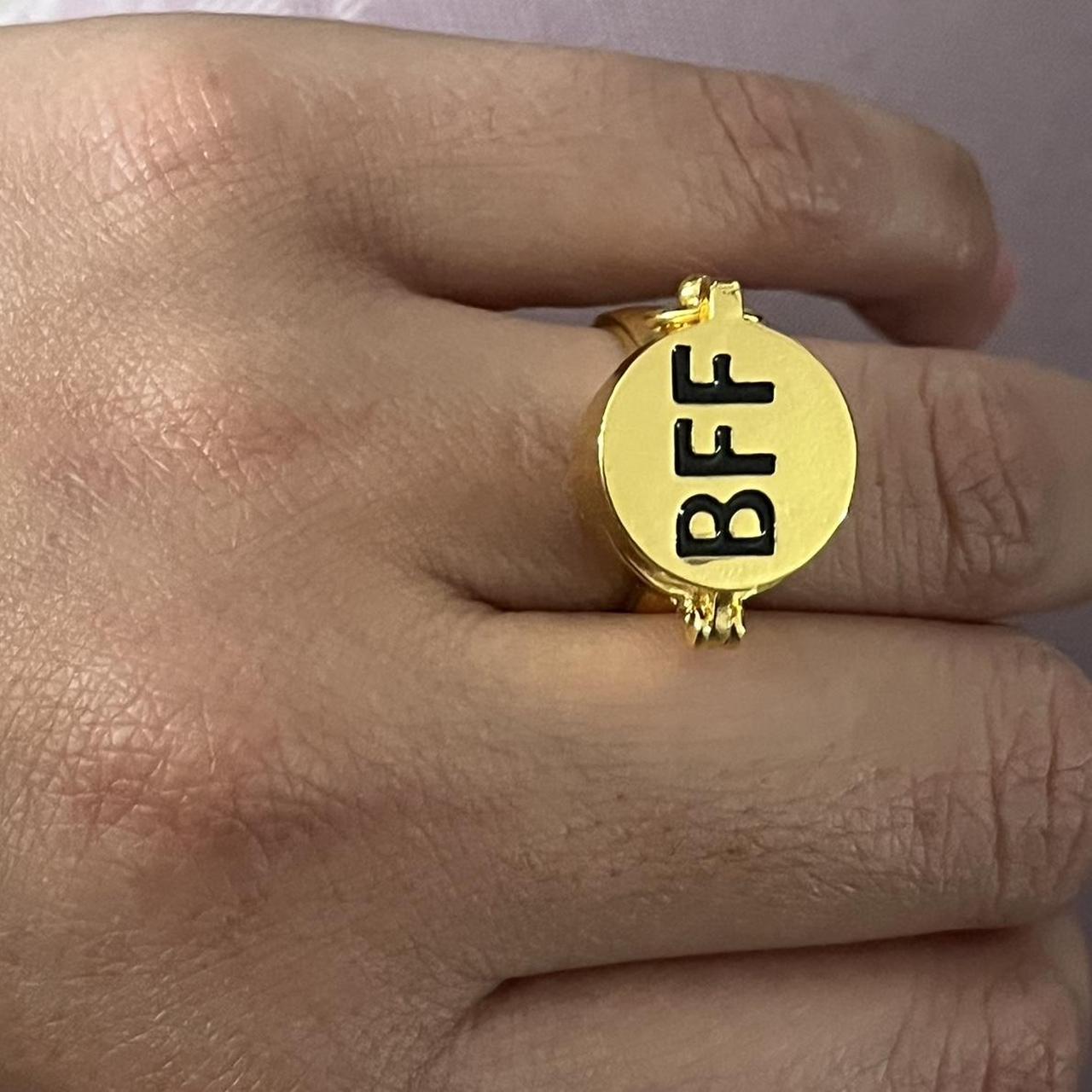 spongebob best friends forever ring. - Depop