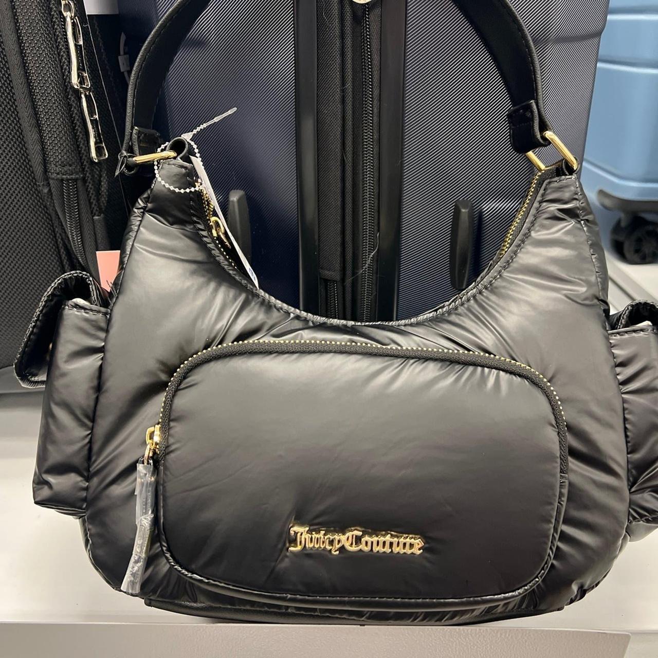 Juicy Couture Timeless Hobo Liquorice black shoulder... - Depop