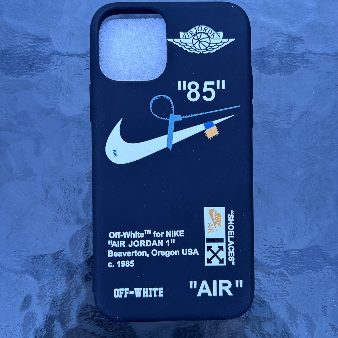 Black Nike Air Jordan Phone Case | iPhone... - Depop