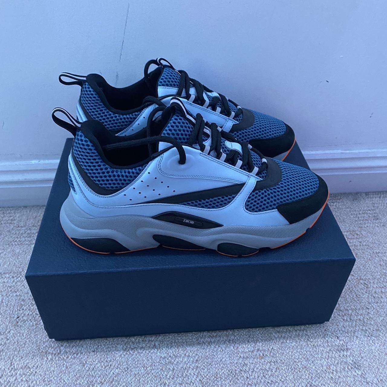Dior B22 Blue/Orange Colourway Size EU 42, UK... - Depop