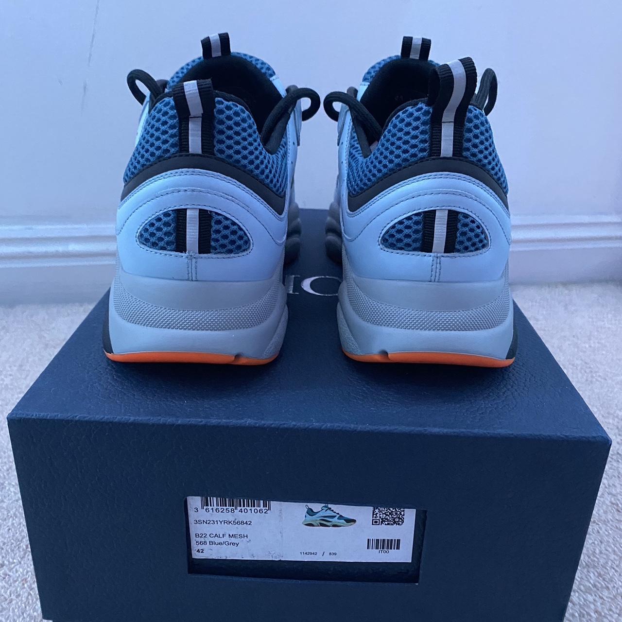 Dior B22 Blue/Orange Colourway Size EU 42, UK... - Depop
