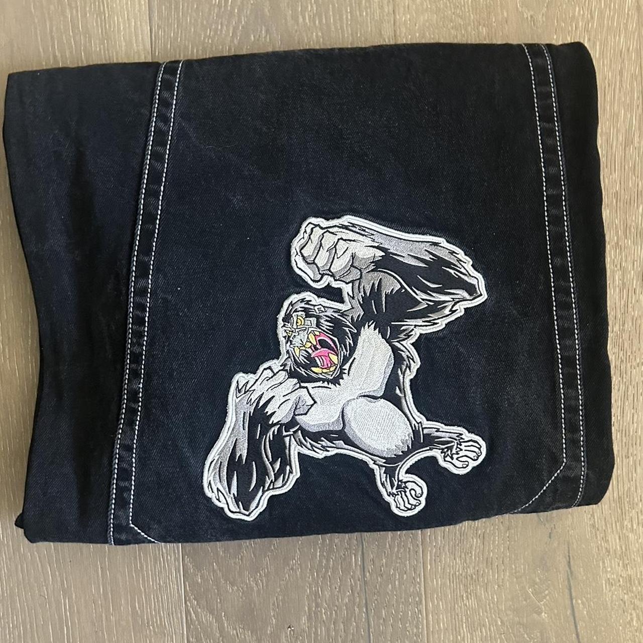 rare silver back jncos 36/30 CRAZY WASH DM BEFORE... - Depop