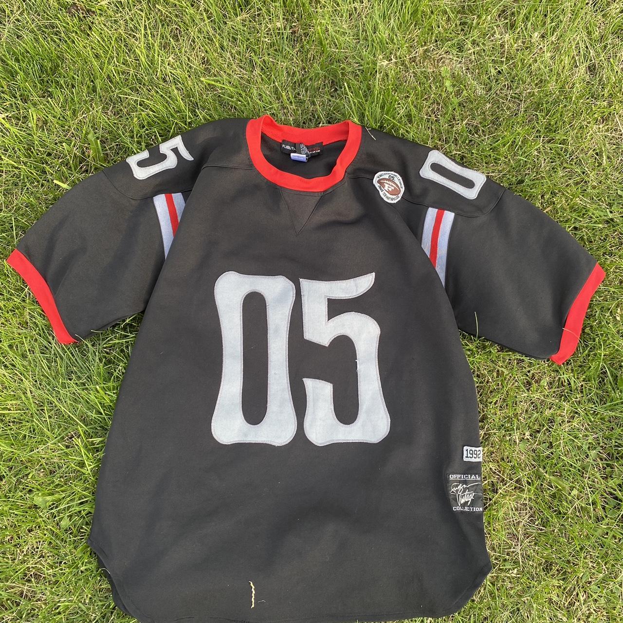 Vintage FUBU 05 Football Jersey Size L Condition... - Depop