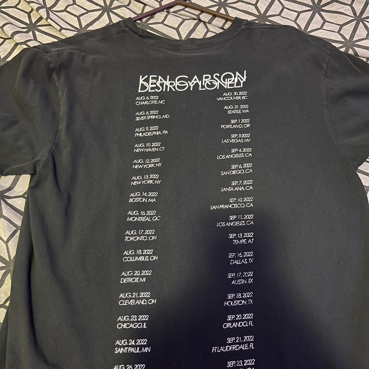 Ken Carson Concert T Shirt Bought it at the concert... - Depop