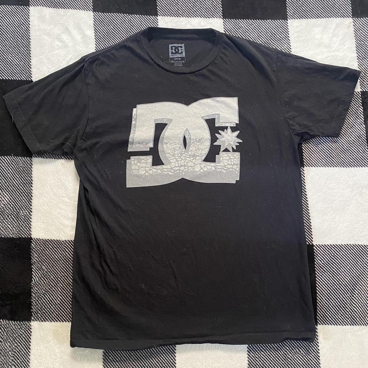 Dc shirt super tuff dc shirt just need to be lint... - Depop