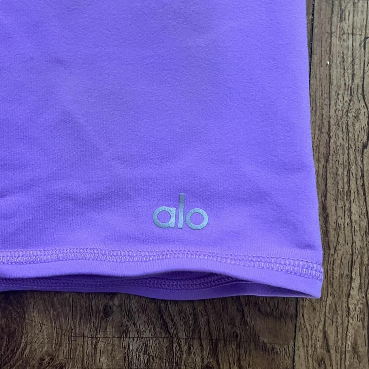 purple set ⭐️ alo shorts + purple sports top ⭐️ both... - Depop
