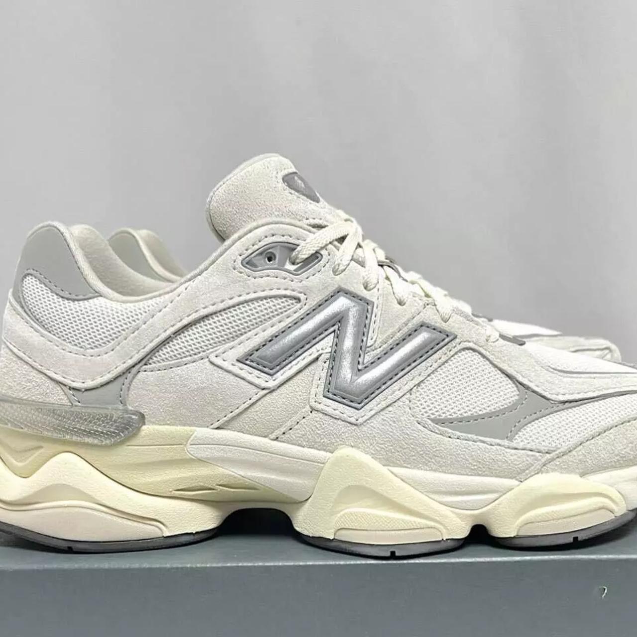 New Balance 9060 Sea Salt White Women's Size US 8=... - Depop