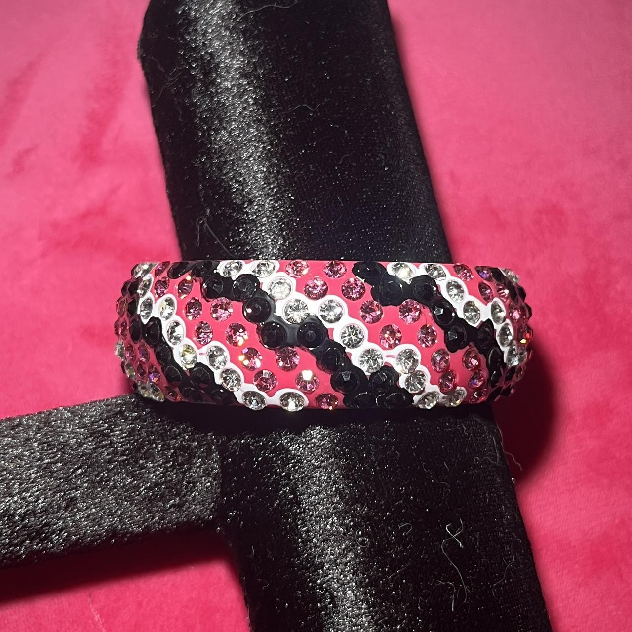 Y2K Pink Mcbling Bangle (Fits anyone) #y2k... - Depop