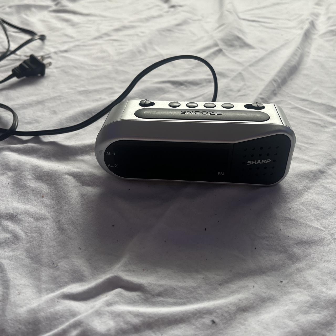 sharp alarm clock - Depop