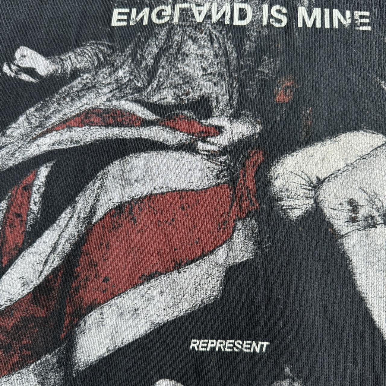 Represent ‘ England Is Mine ‘ T-Shirt Size is large... - Depop