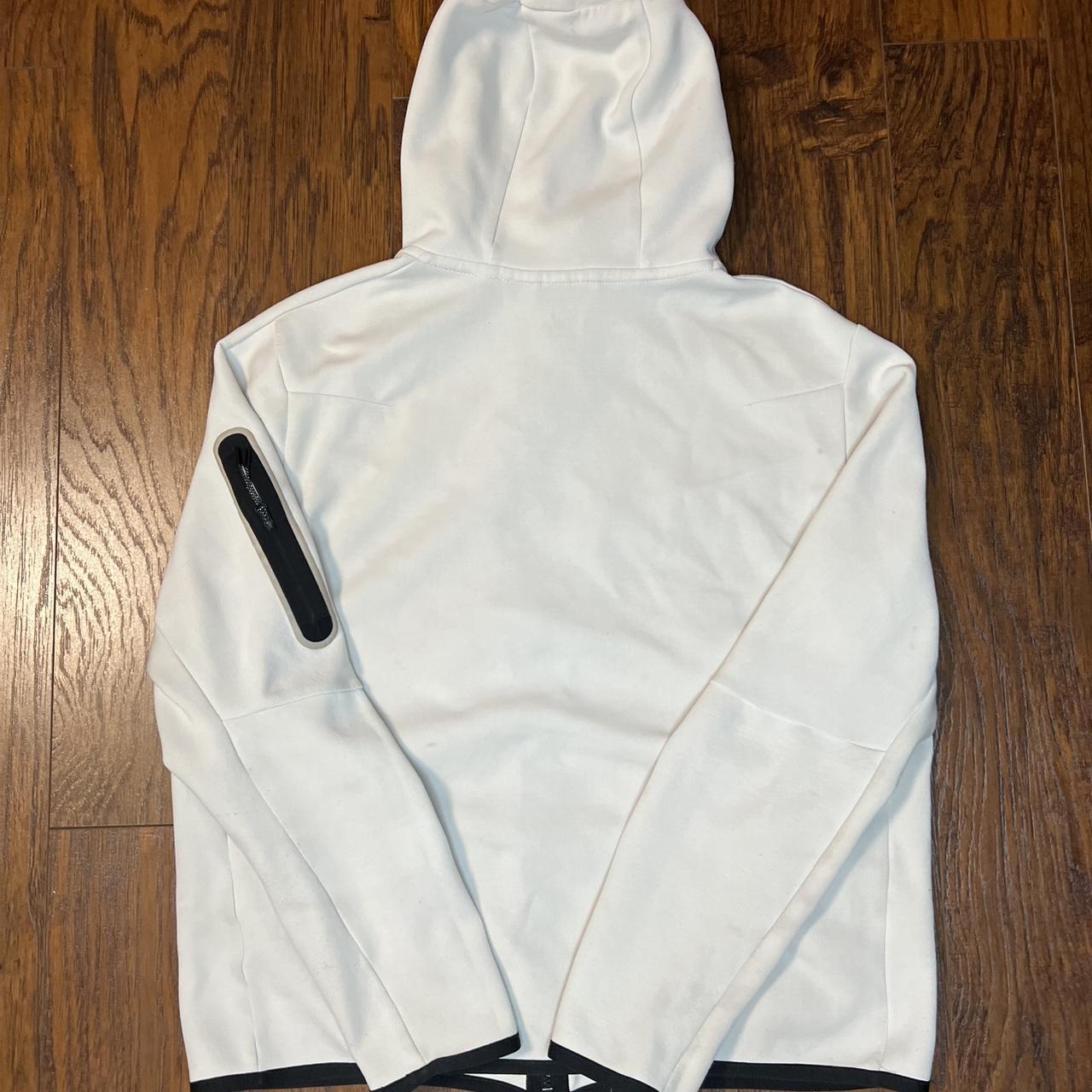 White Nike Tech Fleece - Depop