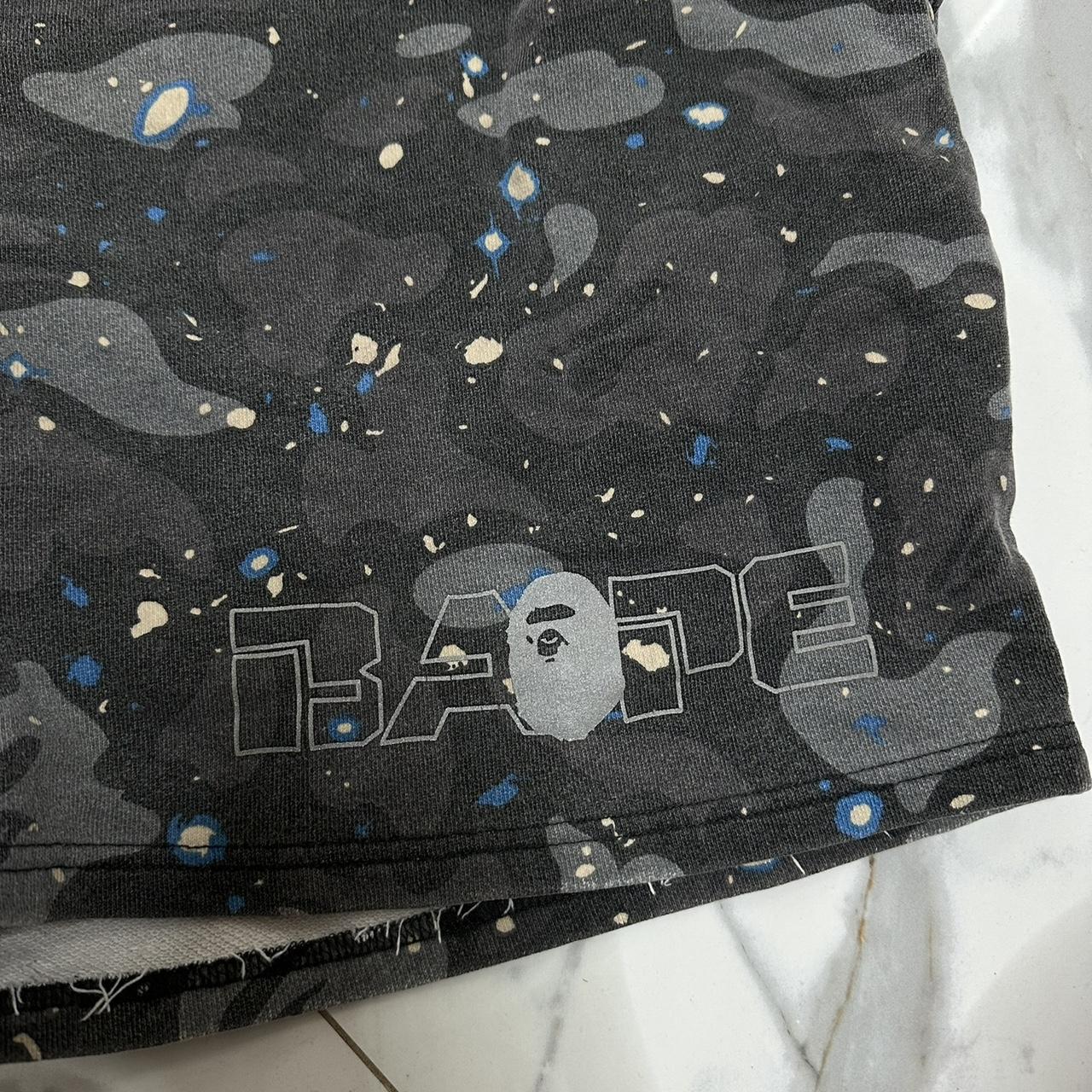 Bape Shorts Galaxy bape Good detail , one of a kind... - Depop