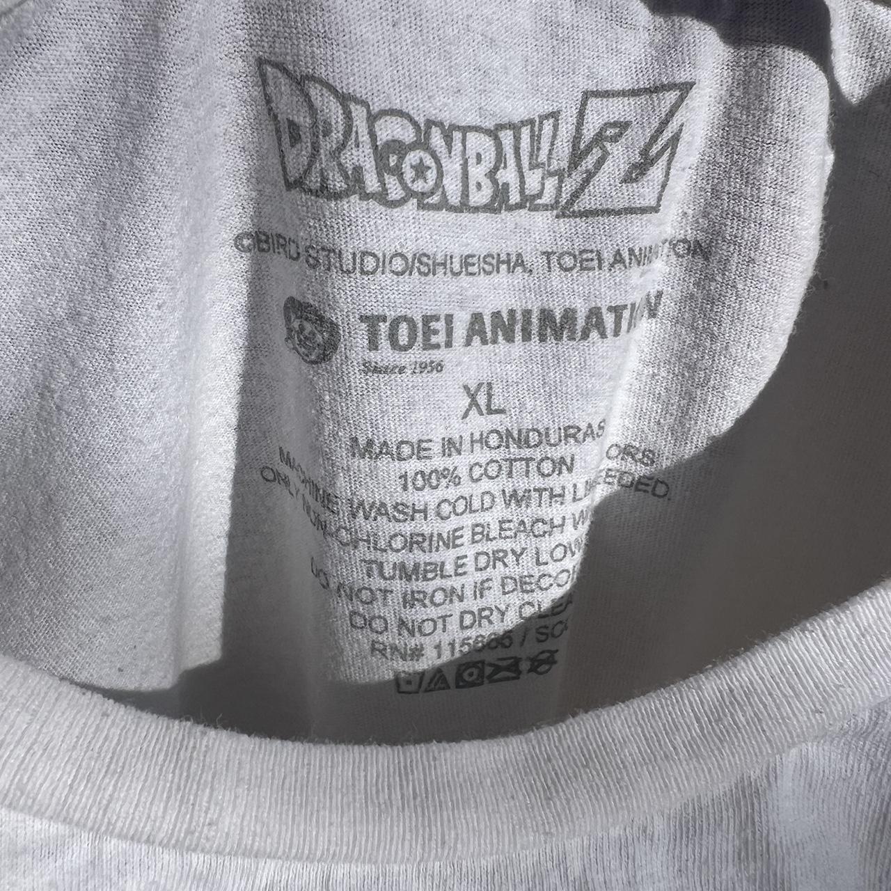 Super cute white dragon ball z shirt. 🤍 #dragonballz... - Depop