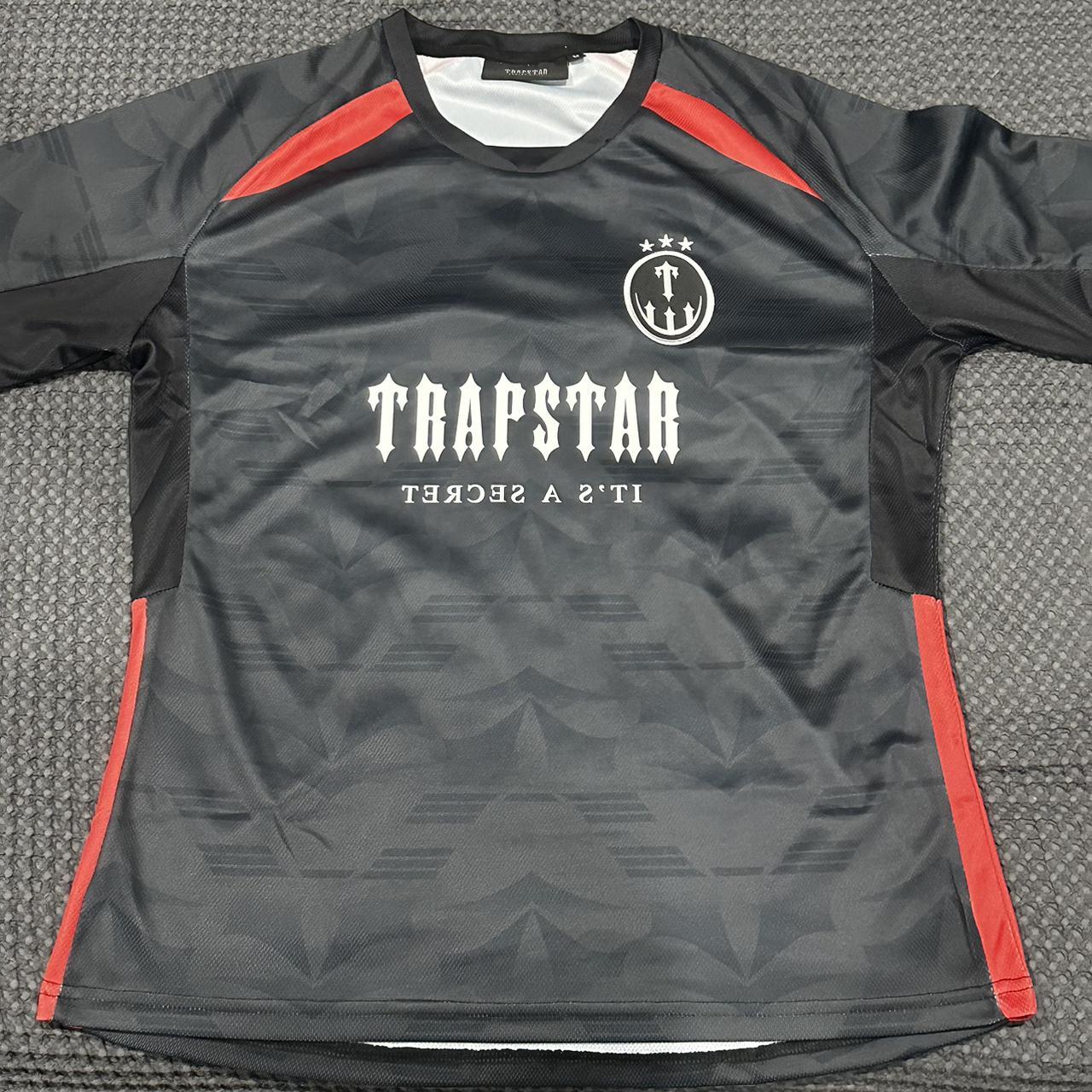 Size Medium iron gate trapstar football jersey Got... - Depop