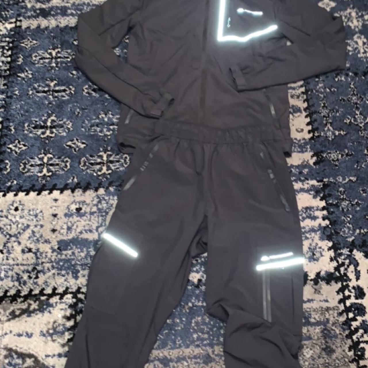 Grey monterrain tracksuit worn once - Depop