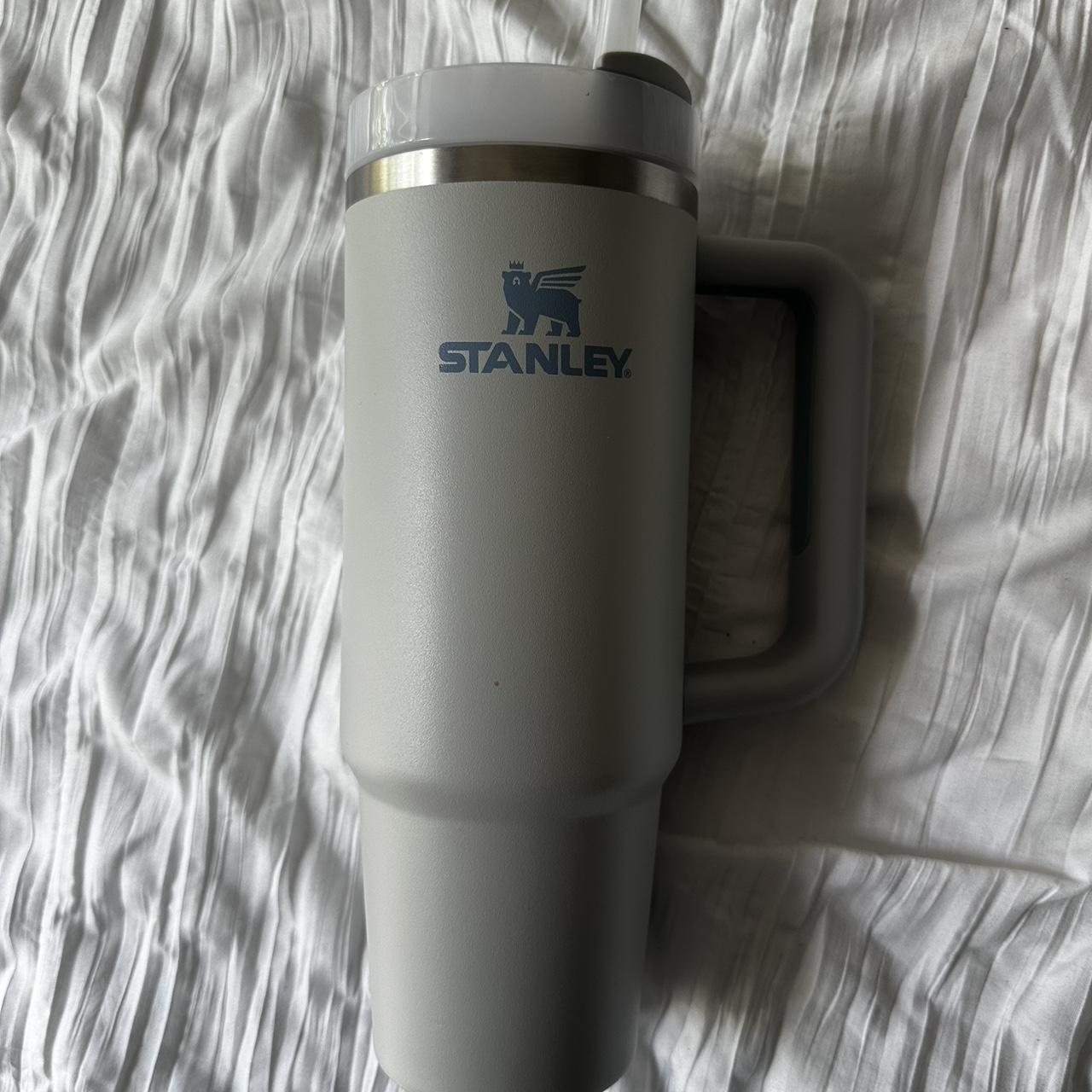 light blue 30oz stanley cup - Depop
