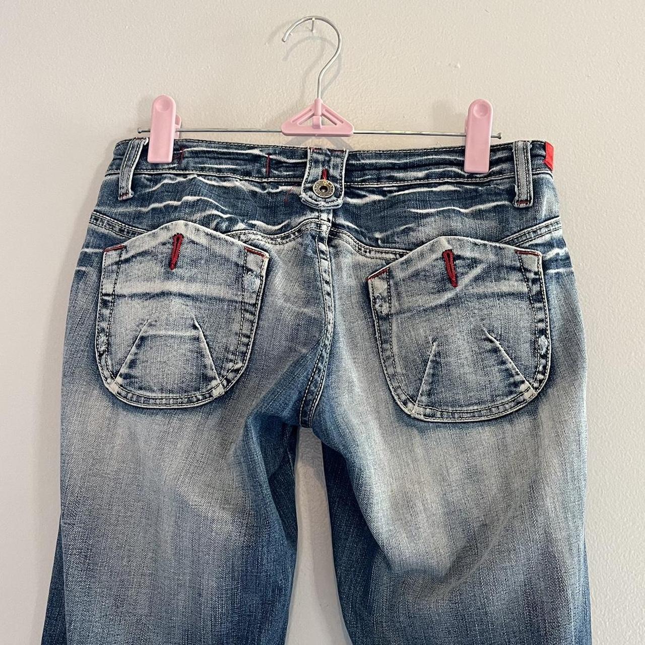 The coolest 2000s low rise jeans