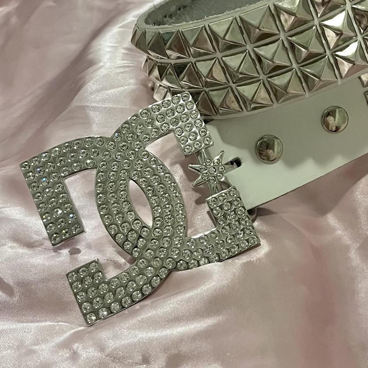 Decided to list my other dc rhinestone belt buckle... - Depop