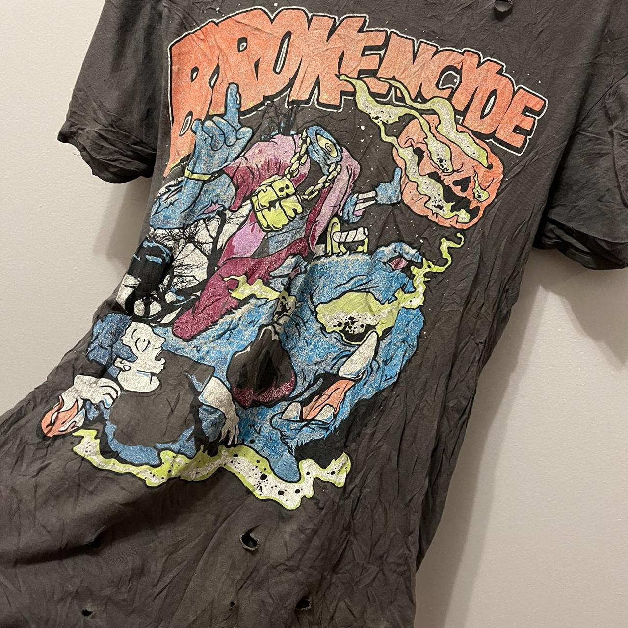 Very rare brokencyde scene band tee - has some... - Depop