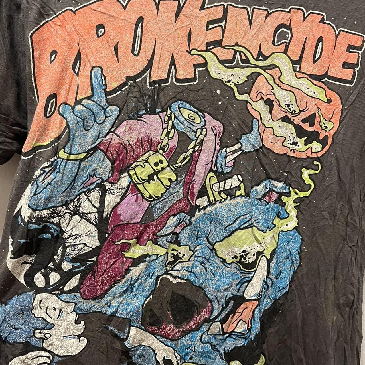 Very rare brokencyde scene band tee - has some... - Depop