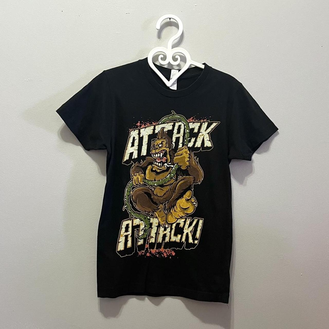 Rare attack attack! scene band tee mens xs (fits... - Depop