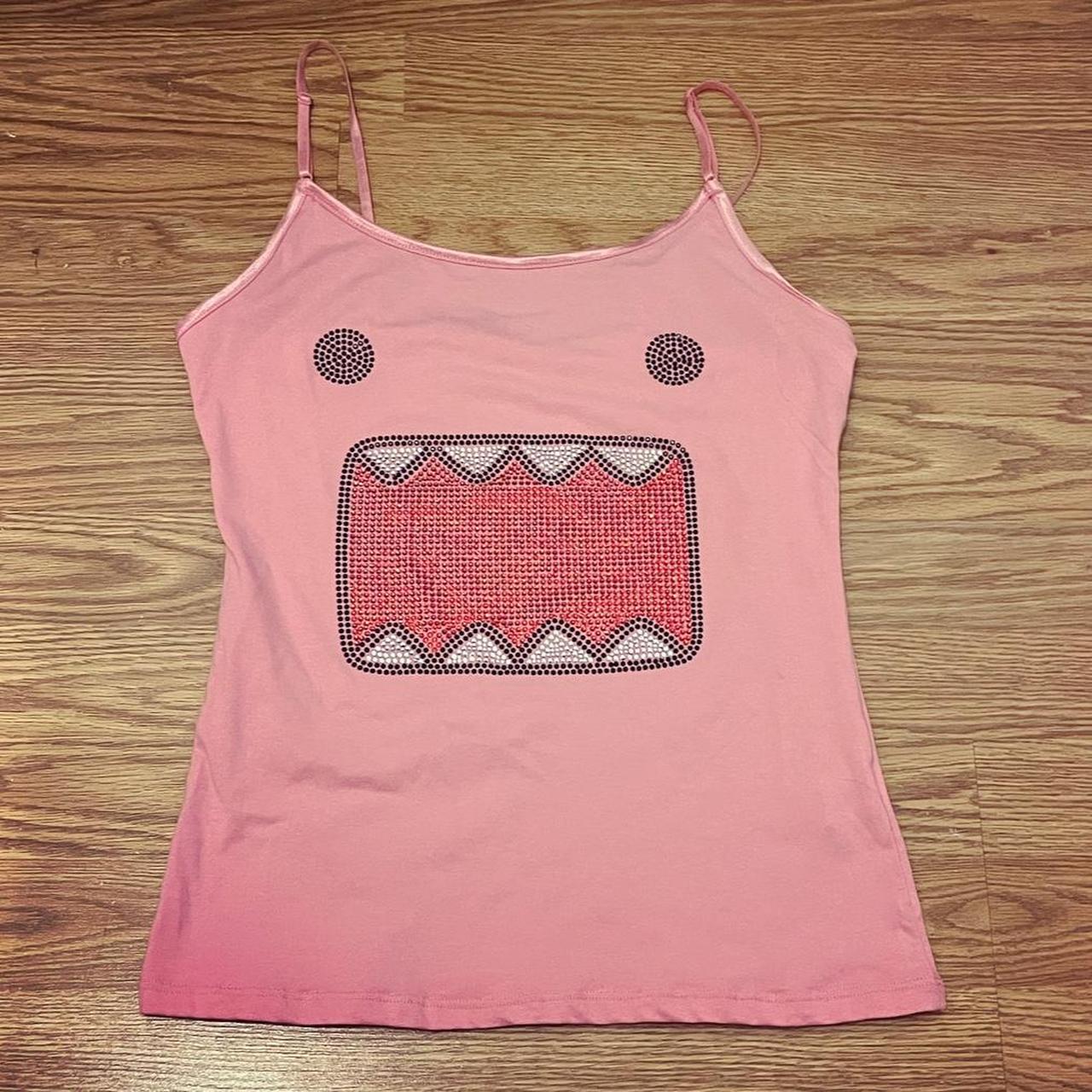 domo rhinestone cami :D - only available in L rn... - Depop