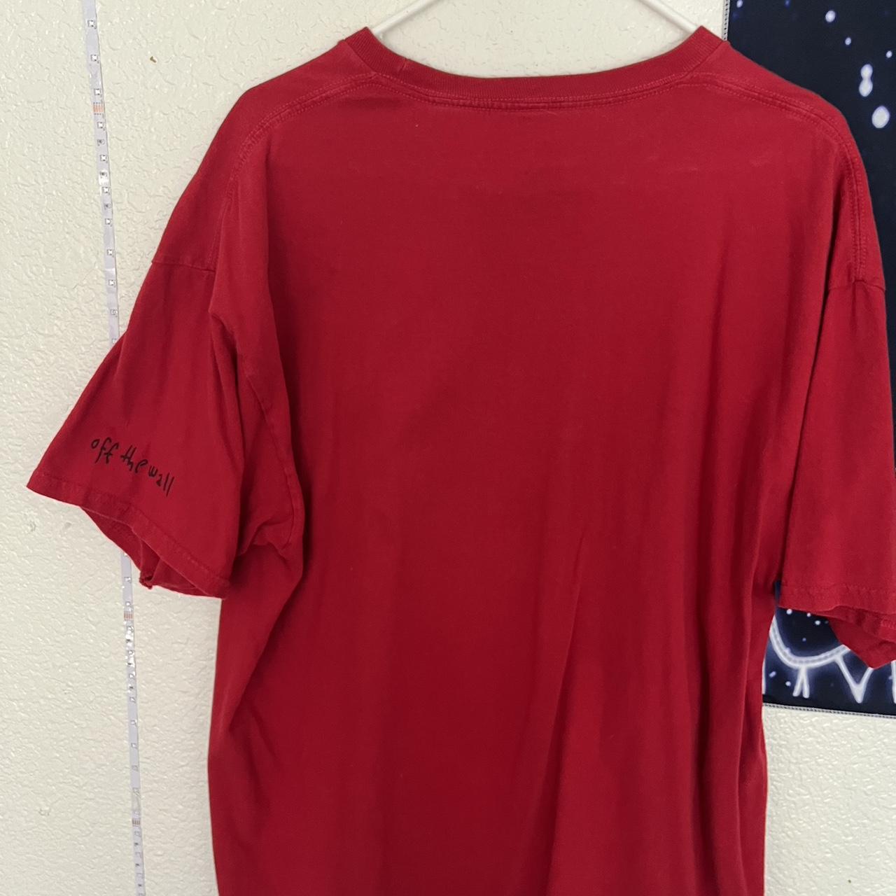 Red sunflower vans shirt Size XL Worn once No flaws - Depop