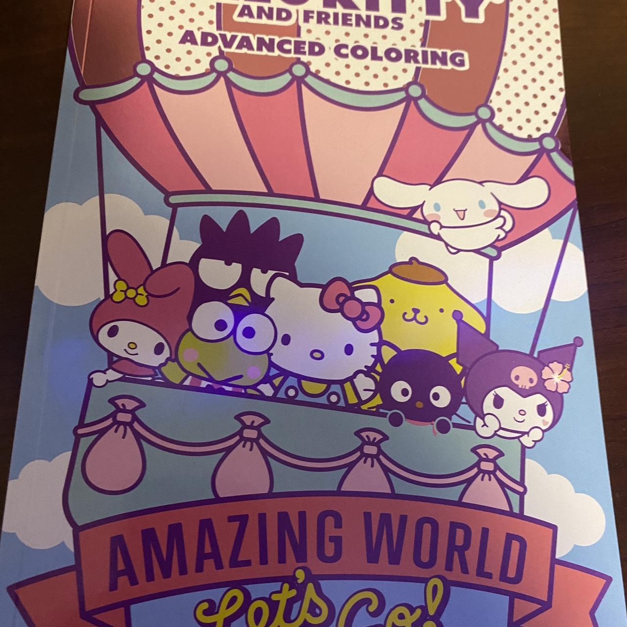 Hello Kitty Advanced Coloring Book #sanrio... - Depop