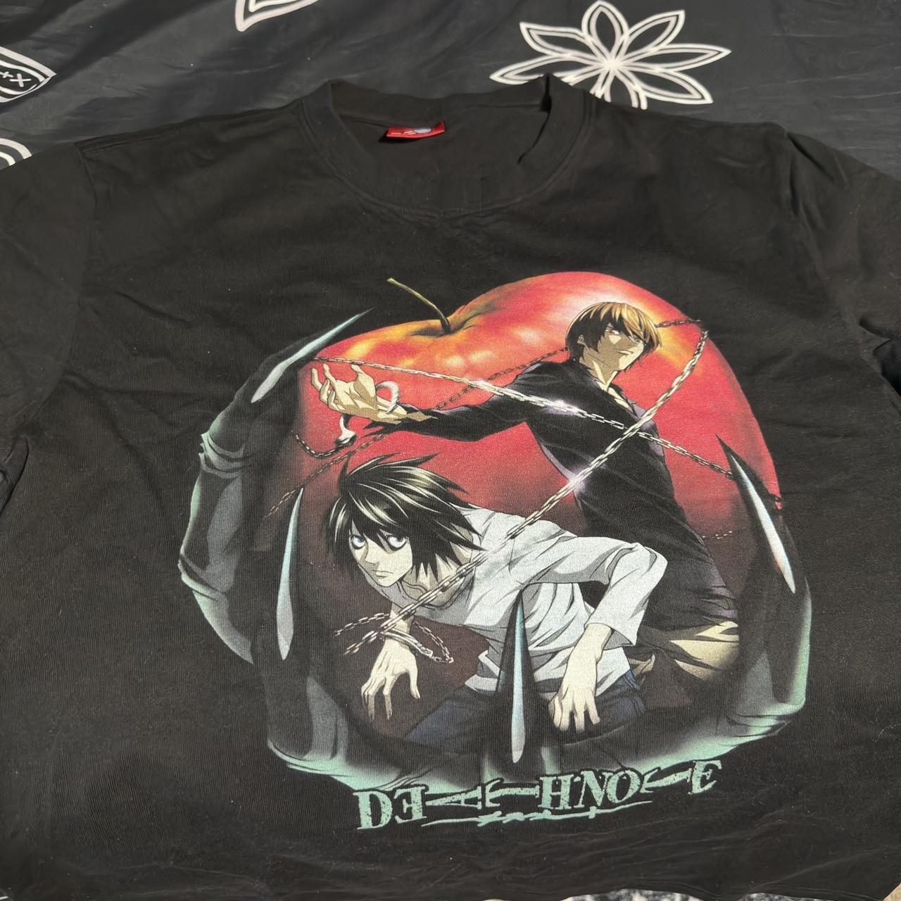 Death note T shirt M - Depop
