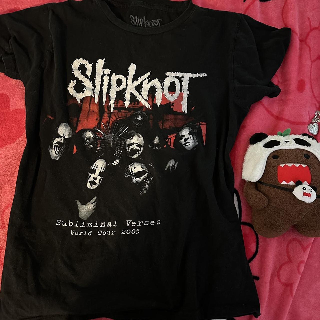 SLIPKNOT BAND TEE MERCH 🦇Great quality tee Size:... - Depop