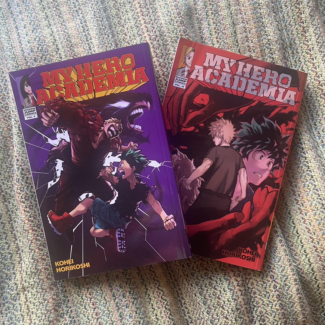 My Hero Academia volumes 9, and 10. Both in mint... - Depop