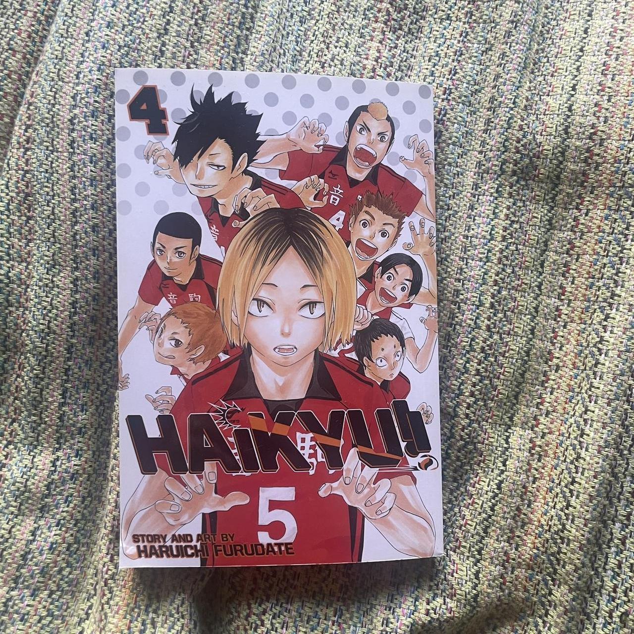 Haikyuu volumes 4,5 and 6, all in good... - Depop