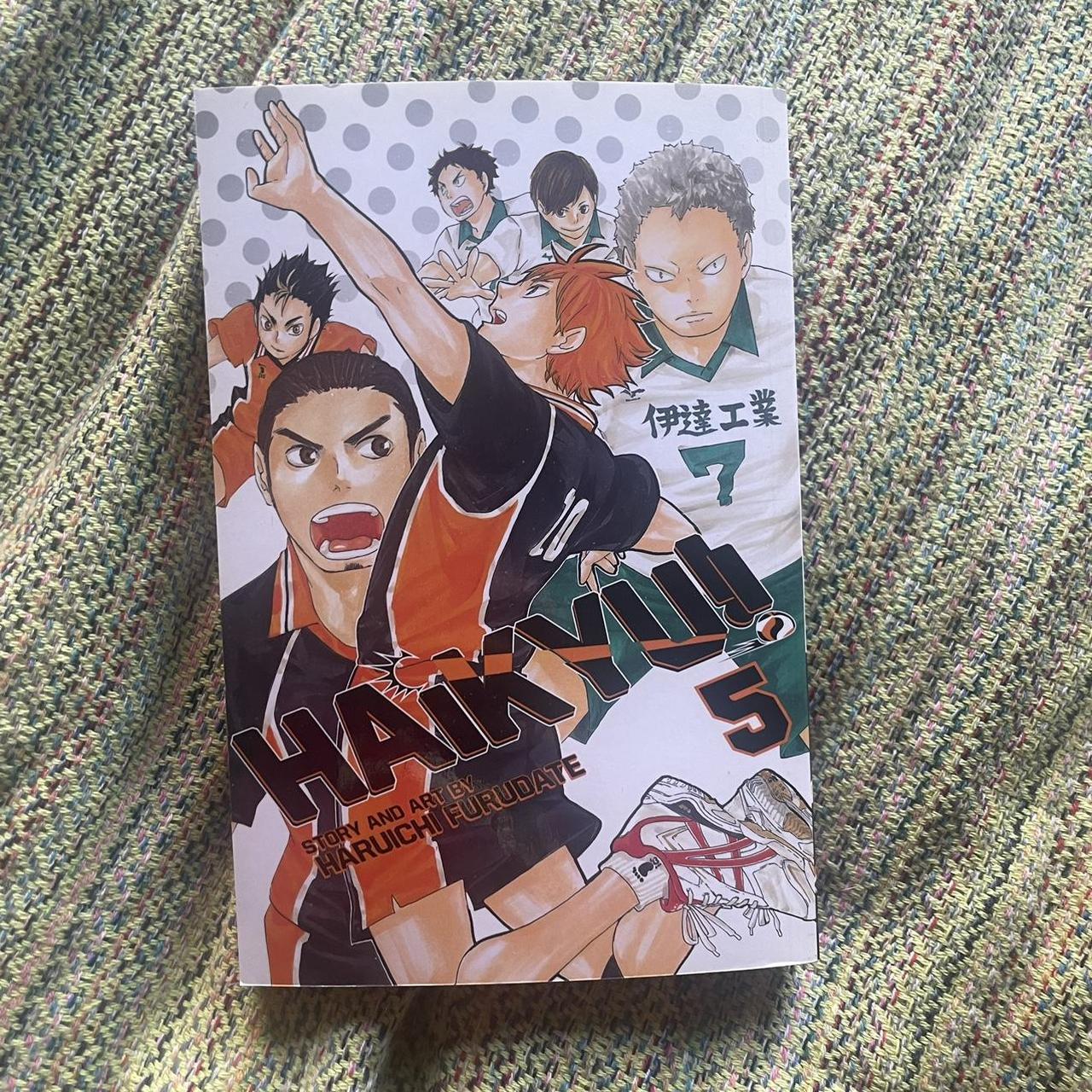 Haikyuu volumes 4,5 and 6, all in good... - Depop