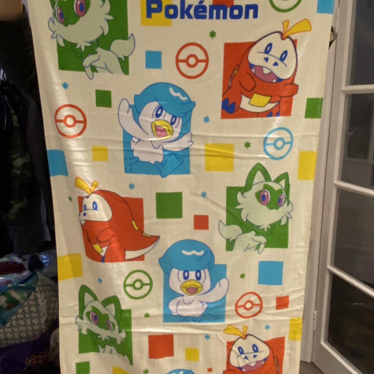 Pokémon Bath towel Size around 60x120cm Brand new - Depop