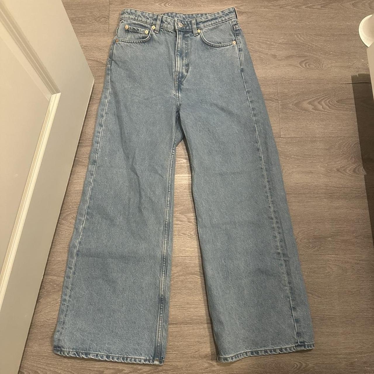 Weekday Wide Leg Jeans 28 x 30. Brand new, never... - Depop