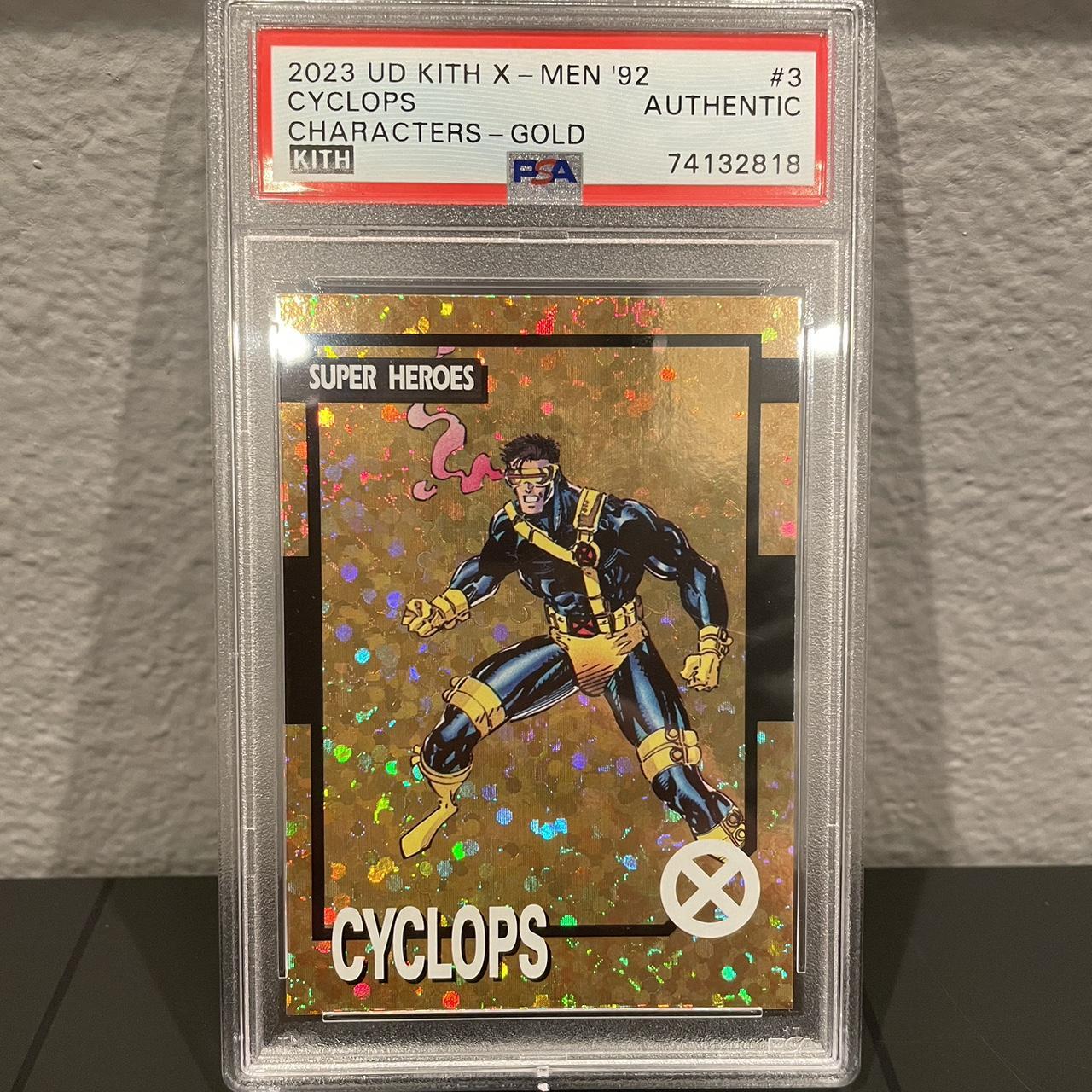 CYCLOPS 2023 Upper Deck Kith X-Men '92 Characters #3... | Depop