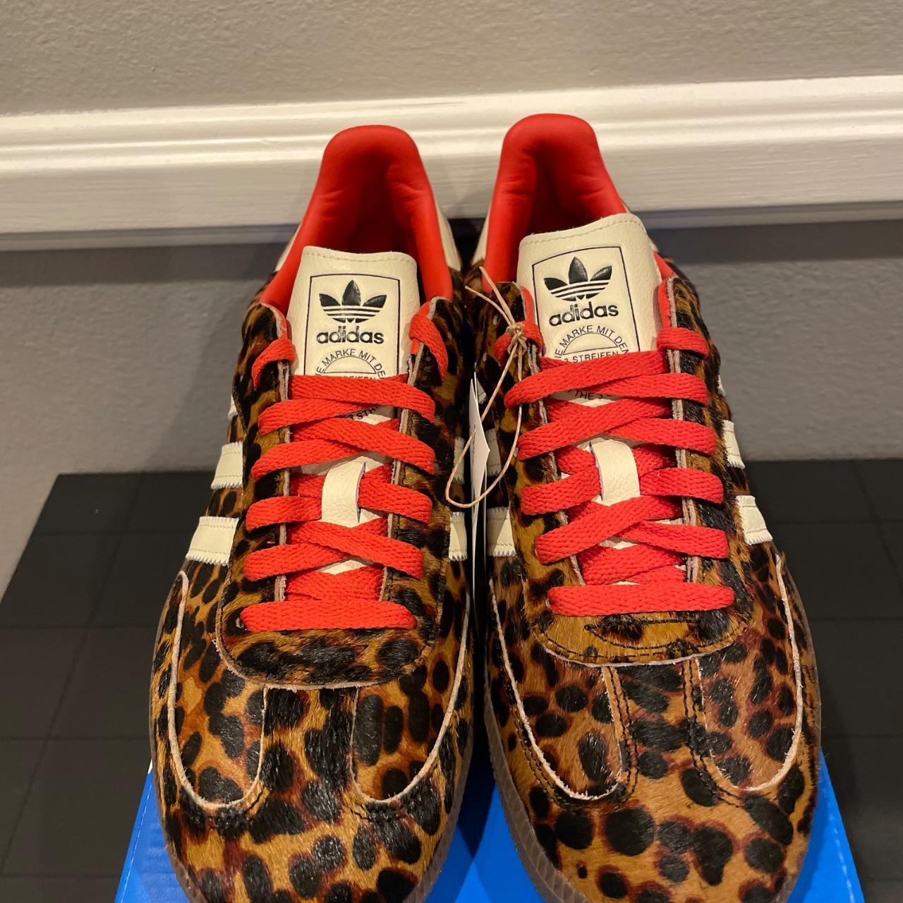 Adidas Samba OG Red Leopard Brand New Size 8.5... | Depop
