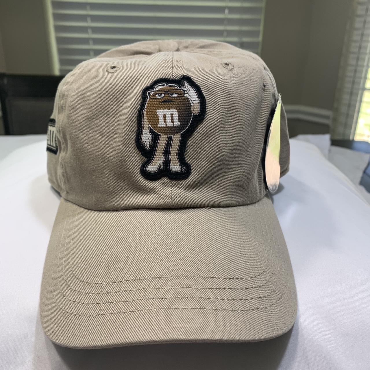 NWT M&M's Tan Hat Adjustable Strapback Brown M&M - Depop