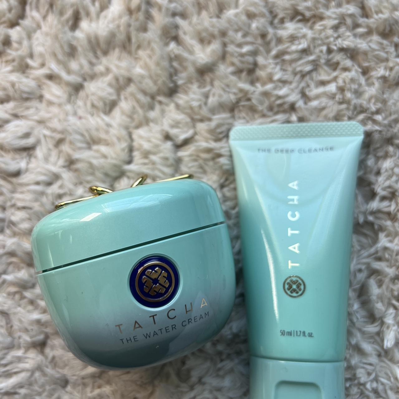 Tatcha Water cream & mini deep cleanse bundle (Price... - Depop