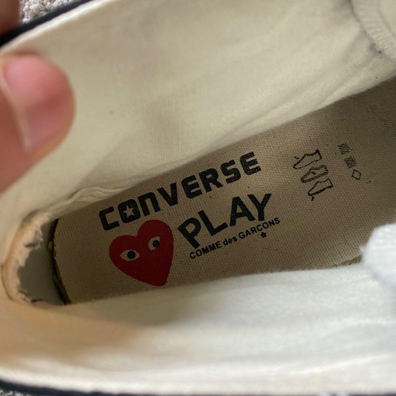 Comme De Garcons Converse Highs Converse / really... | Depop
