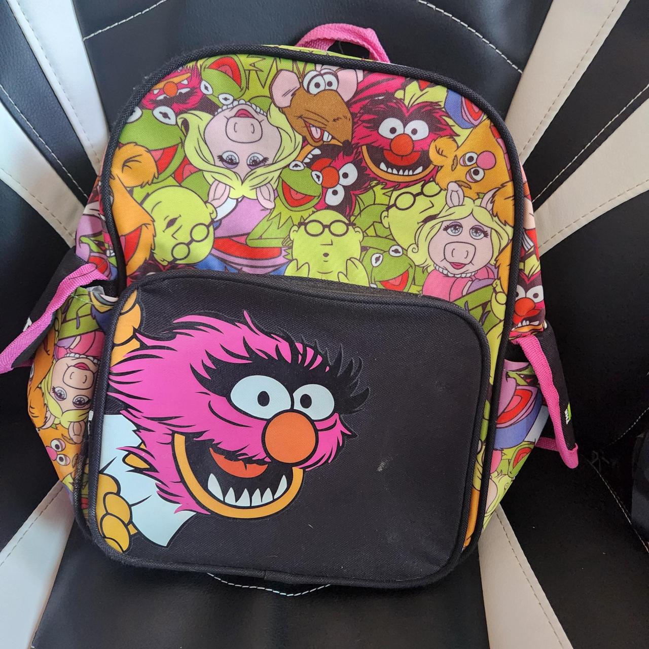 Multi-coloured Muppets backpack #kidcore small kids... | Depop