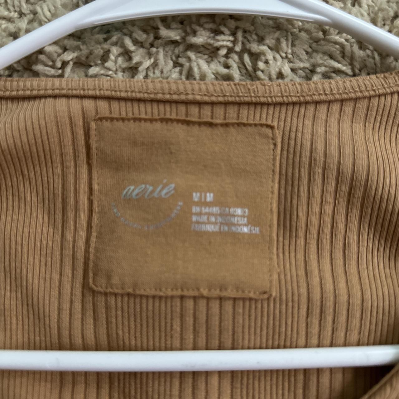 aerie tan body suit - Depop